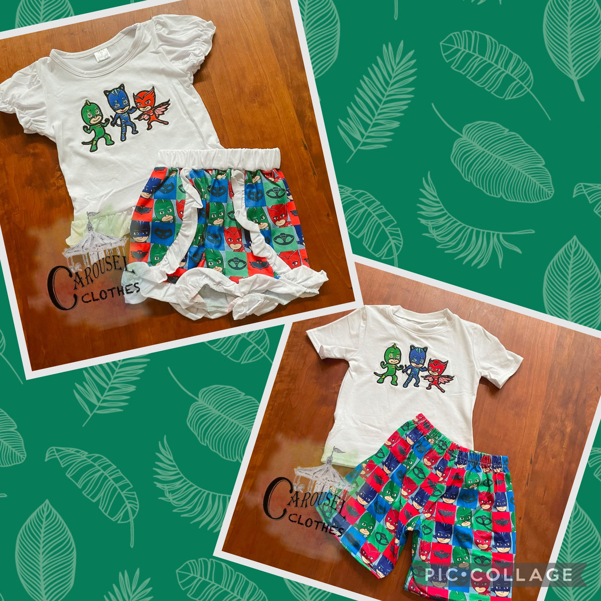 PJ Masks Shorts Set – Carousel Clothes
